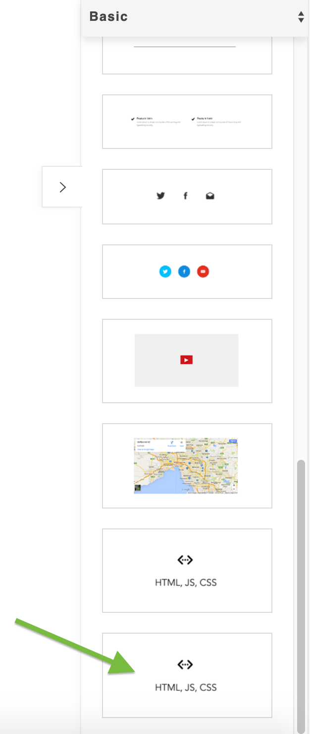 ContentBuilder.js Blocks
