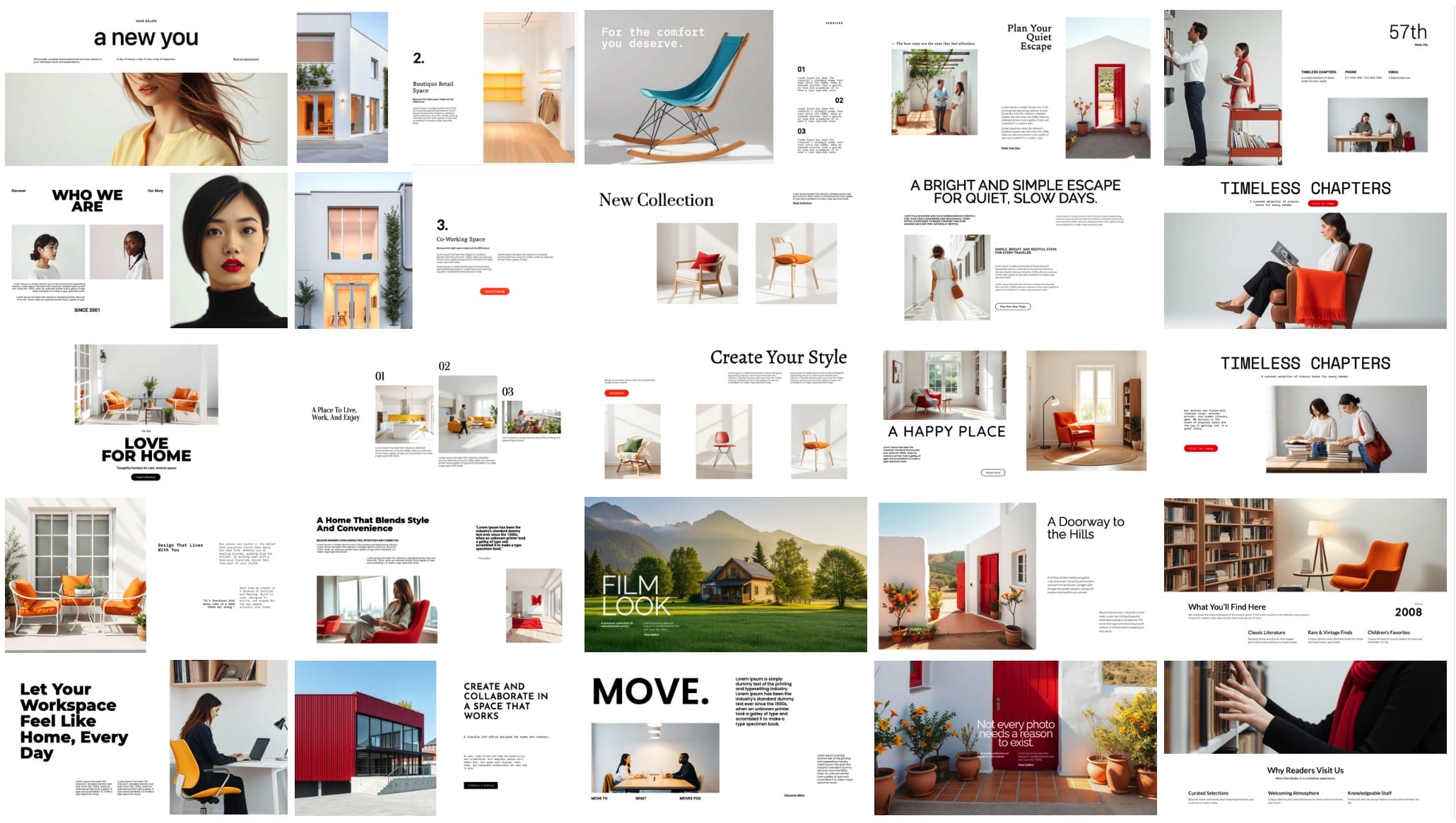 The Layout - Bold Layout Ideas for Landing Pages